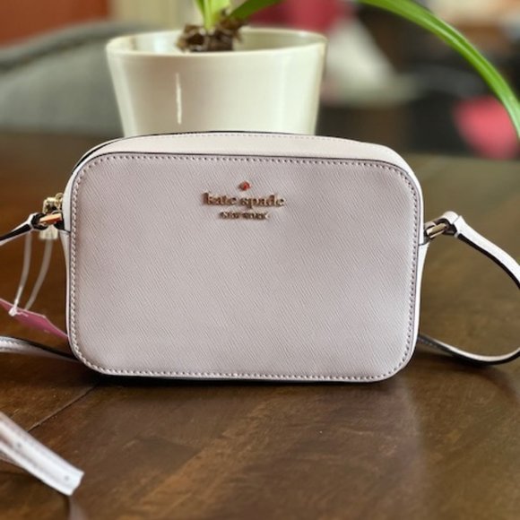 kate spade | Bags | Kate Spade Staci Mini Camera Crossbody Purse Lilac ...